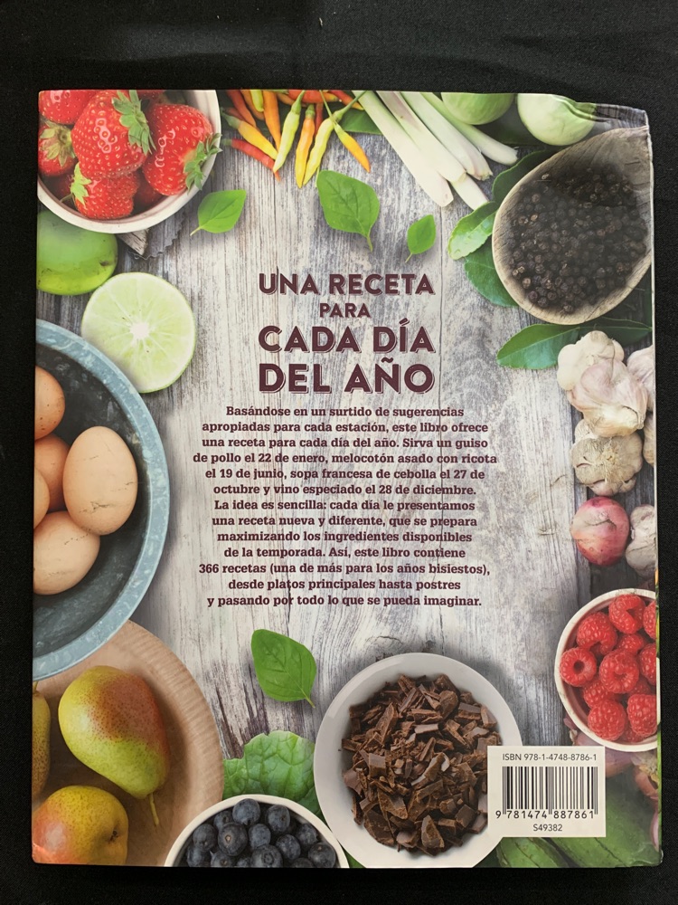 Una receta para cada dia del ano - Bookfail